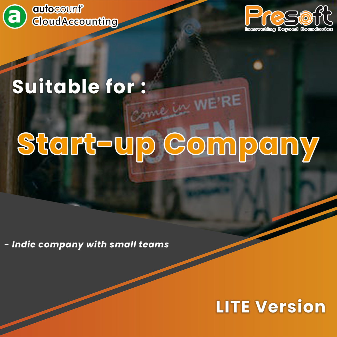 AutoCount Cloud Accounting Suitable for SME Business - Presoft (M) Sdn Bhd