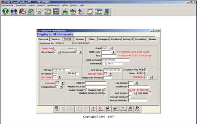 EMAS System - Presoft (M) Sdn Bhd
